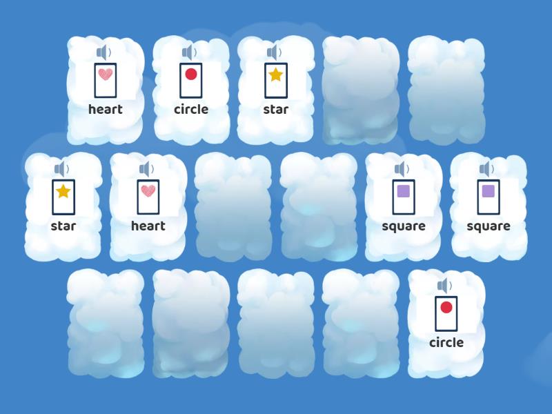 Unit 3 - Shapes - Matching pairs