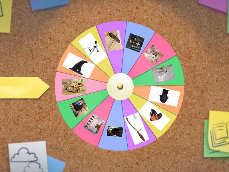 VOCABOX HP 5E - Spin the wheel