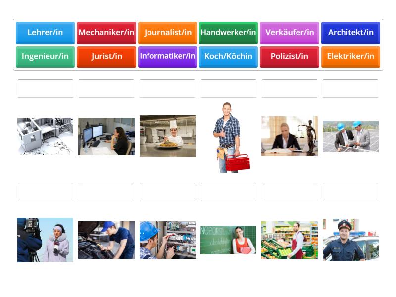 Berufe - Match up