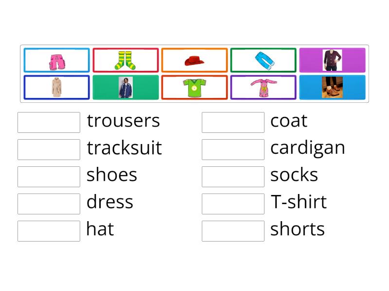 ff1 unit 7 clothes - Відповідники