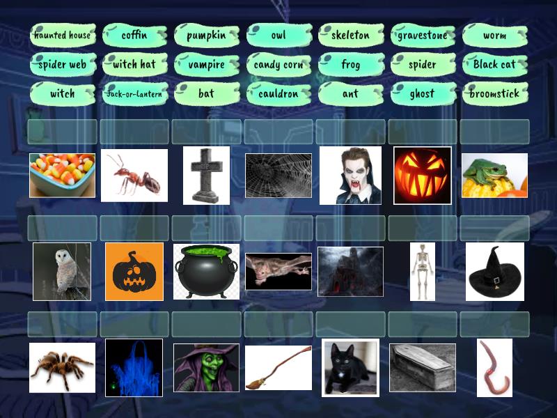 halloween - Match up