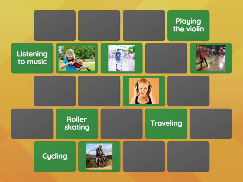 Hobbies - Matching pairs