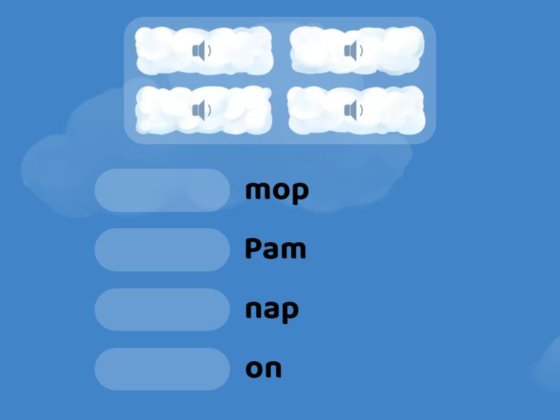 on nap Pam mop - Match up