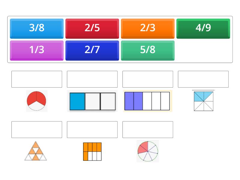 Fractions Match - Match up
