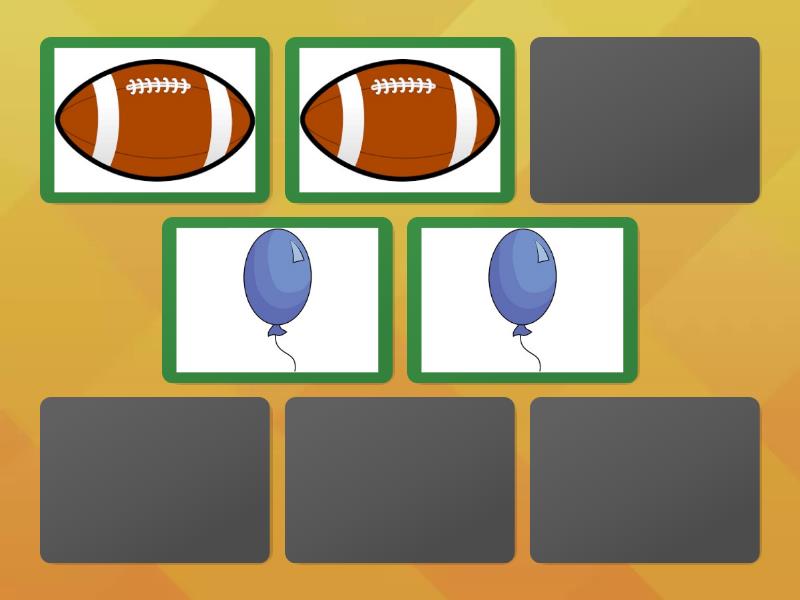 oval game - Matching pairs