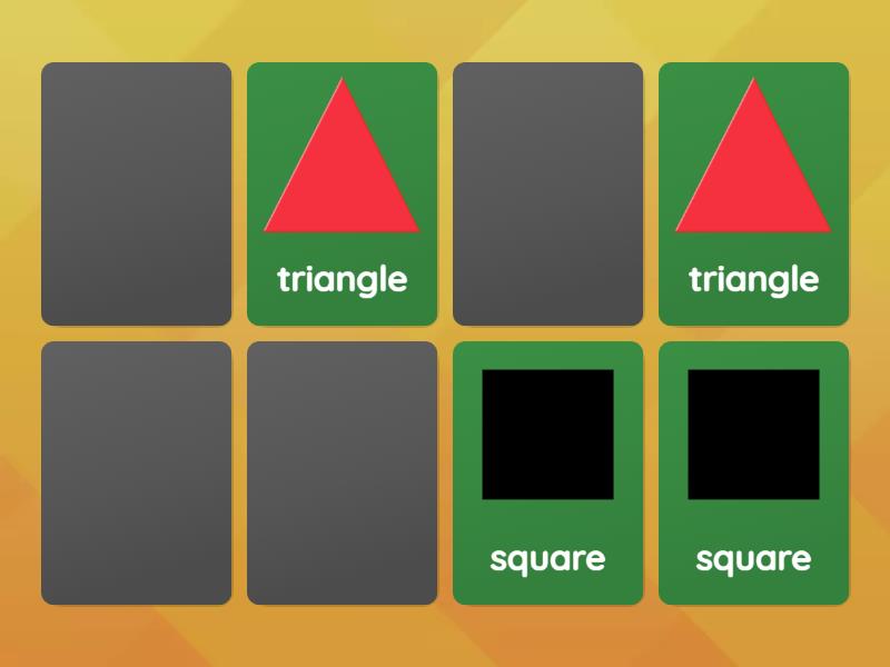 Matching 4 Shapes - Combine os pares