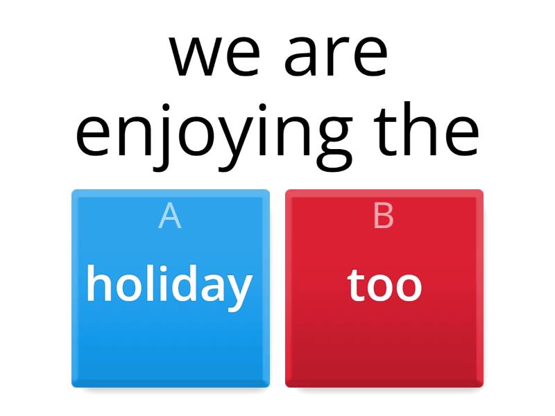 One more - Quiz