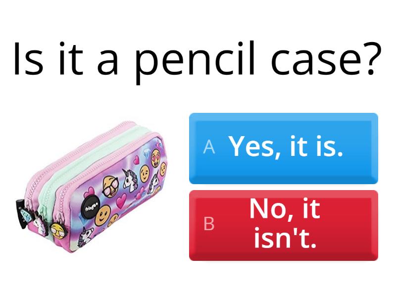 Is it a pencil? - Quiz