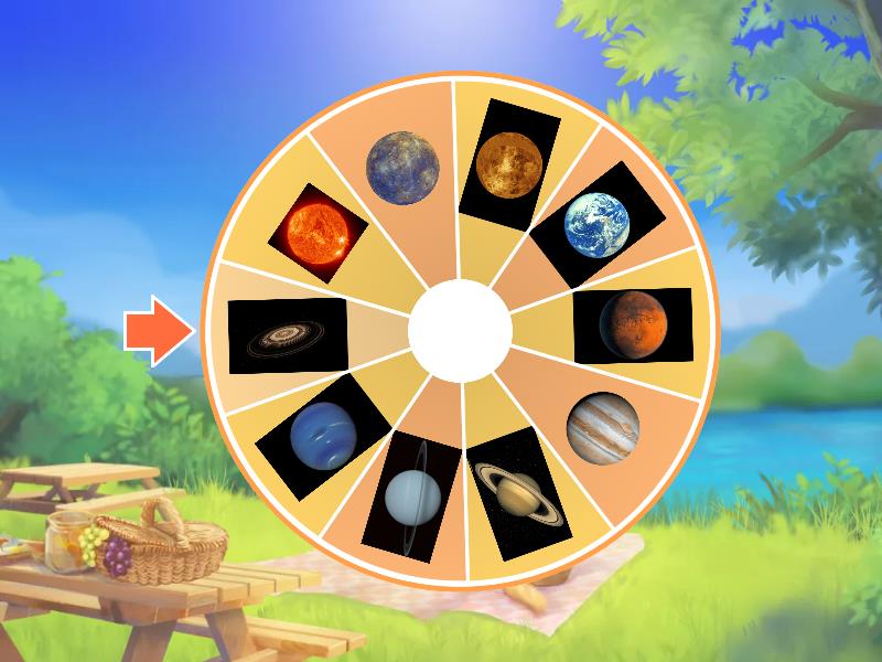 planet - Spin the wheel