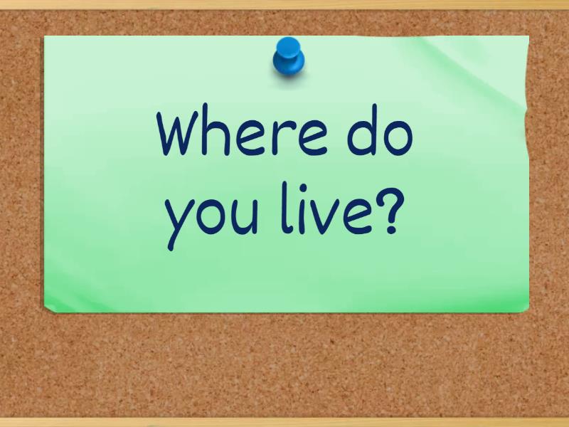 Introduce yourself - Flashcard Examples - Flash cards