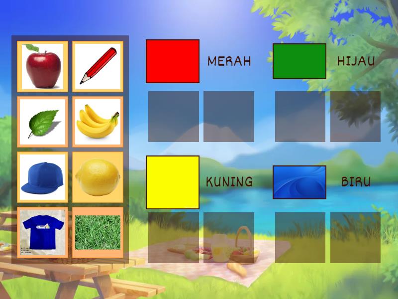 MENGENAL WARNA - Group sort