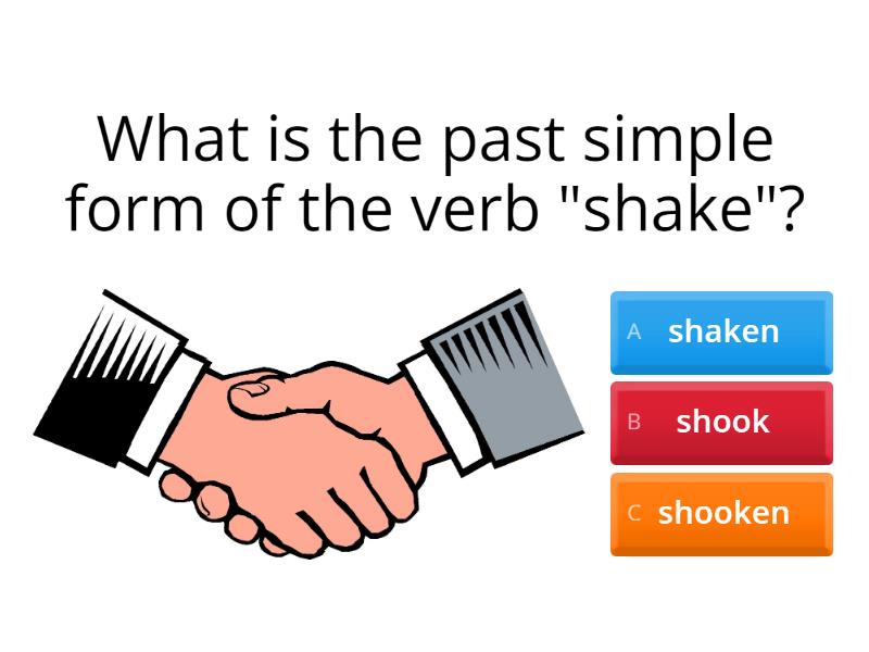 5th / 2nd part IRREGULAR VERBS CONTEST - Quiz