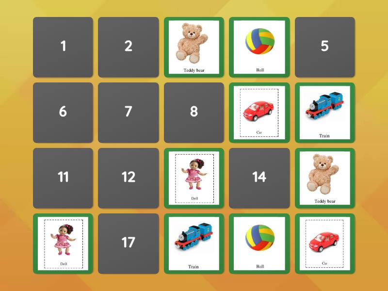 toys - Matching pairs