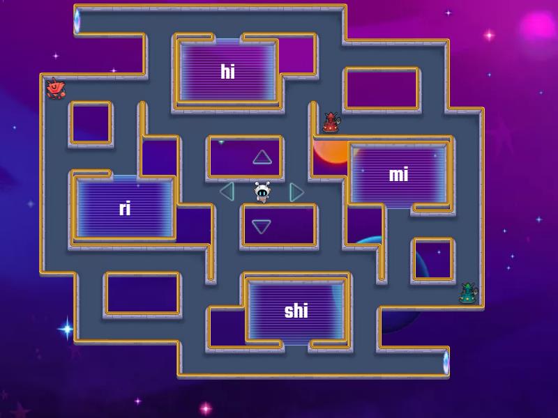 JPS 7 Term 2 Hiragana い sound - Maze chase