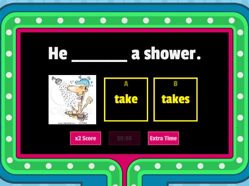 PEARSON. Level 2. Unit 3. Verbs third person - Gameshow quiz