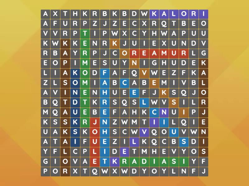 Permainan Susun Kata - Wordsearch