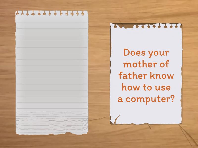 LET'S TALK ABOUT COMPUTERS - Speaking cards