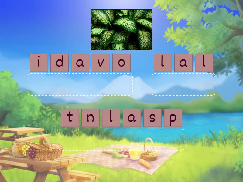 English Plus 2 Unit 6 Lesson 1 Survival game - Anagrama