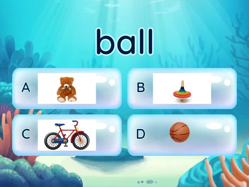 TOYS (Grade 1) - Quiz