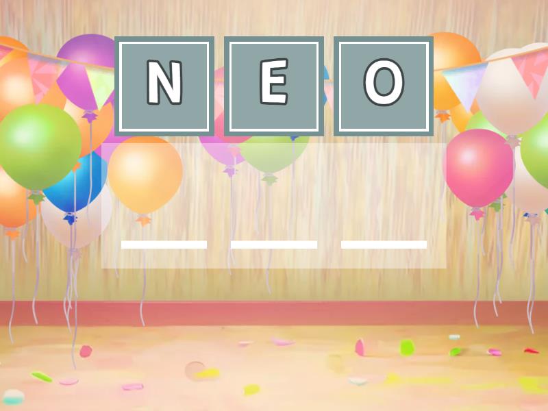 Learn by playing. - Anagrama