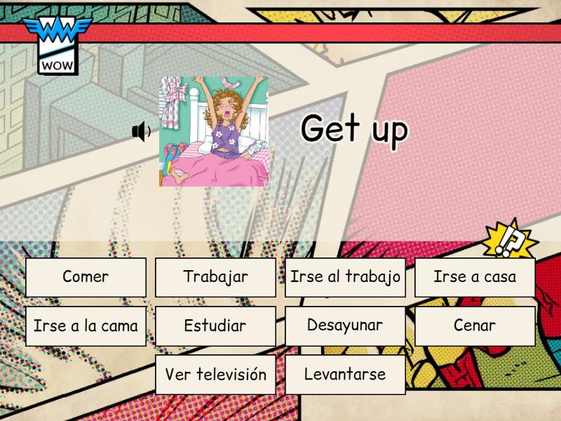 Roadmap A1 |5A| Everyday activities - Cada oveja con su pareja