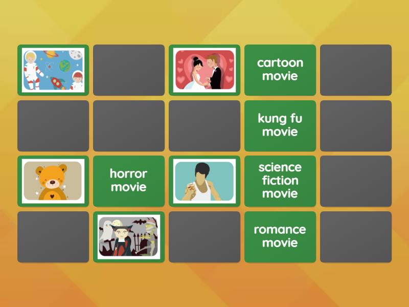 Movies - Matching pairs