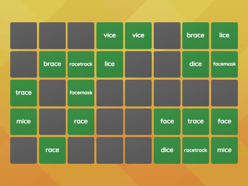 Ace/Ice matching - Matching pairs