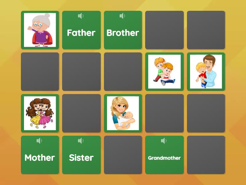 My family - Matching pairs