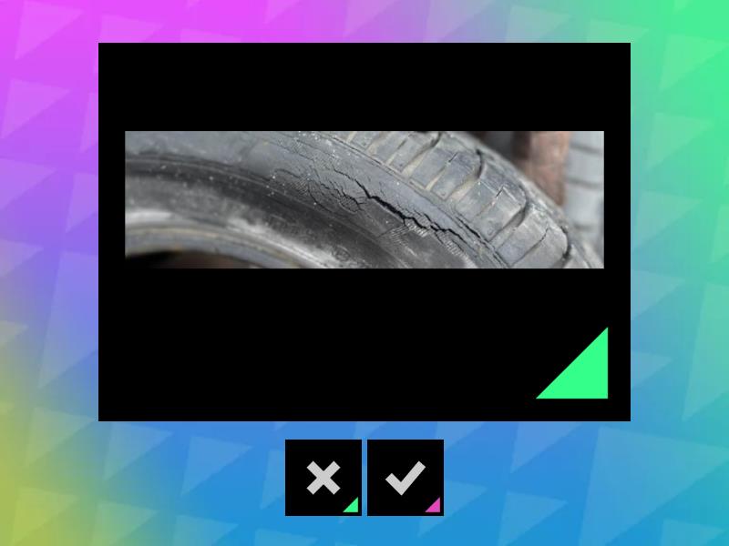 Driving test - Flash cards