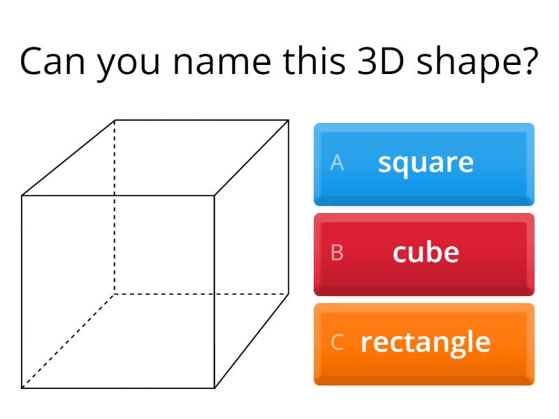 3D Shape Review - Quiz