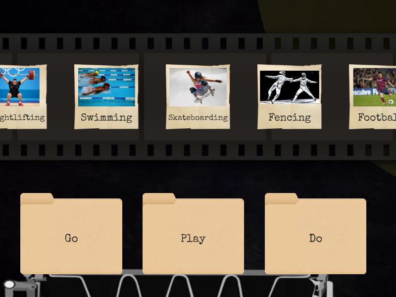 Sports Vocabulary (Sorting)! - Speed sorting