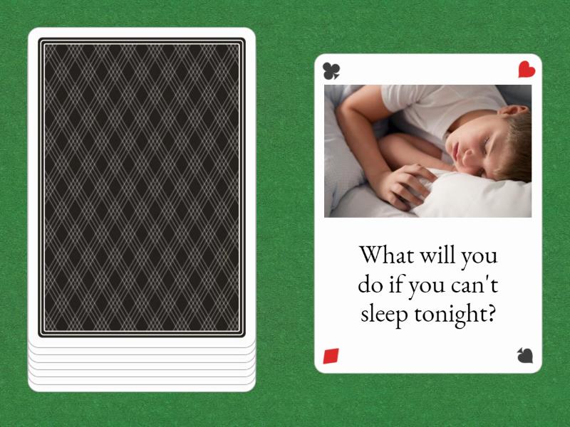 speaking task_Zero and First Conditional - Speaking cards