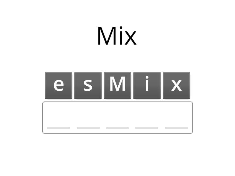 Present Simple - Verbs - Anagram