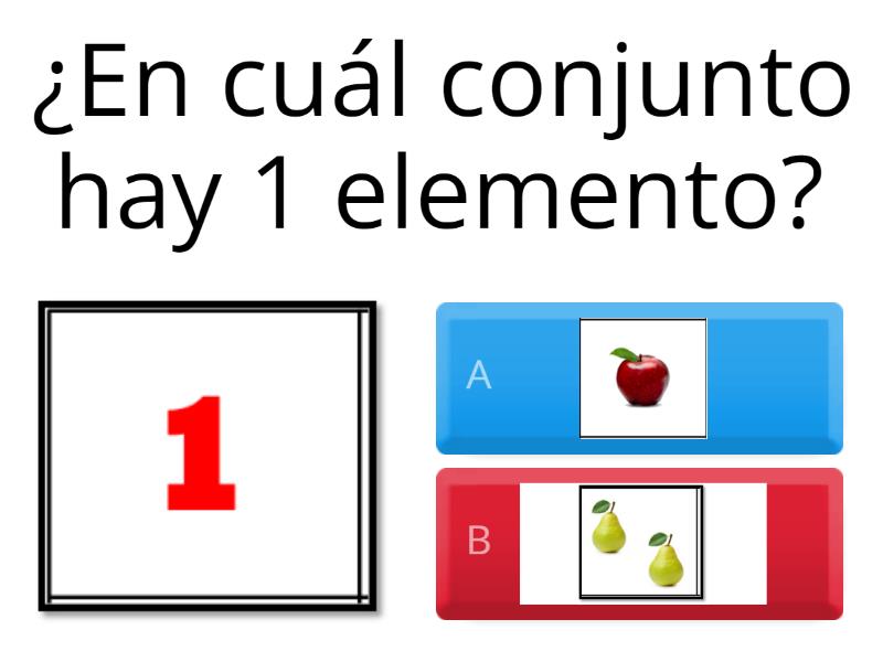 Contar hasta 3 - Quiz