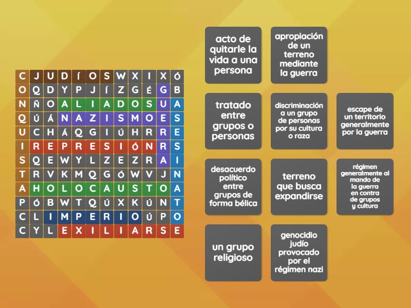 DINAMICA S5 - Sopa de letras