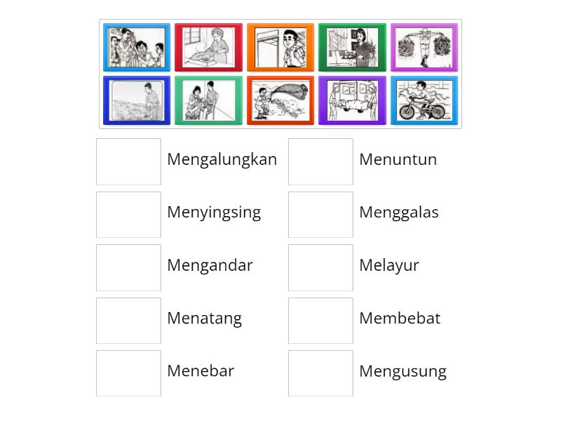 KATA KERJA - Match up