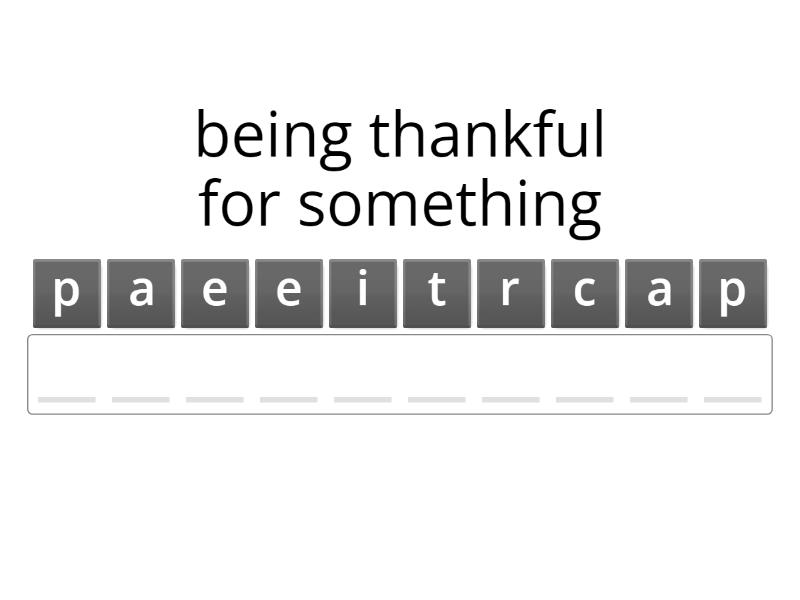 Y5/6 words 17.4.24 - Anagram