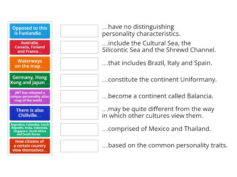 Match two parts of the sentences. - Match up