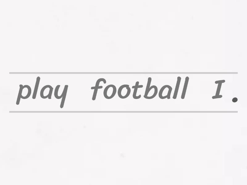 Unit 12 Can you put the words into the correct order? - Unjumble