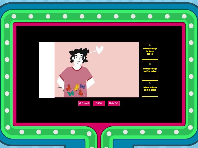 Idiome, Redewendungen - deyimler - Gameshow quiz