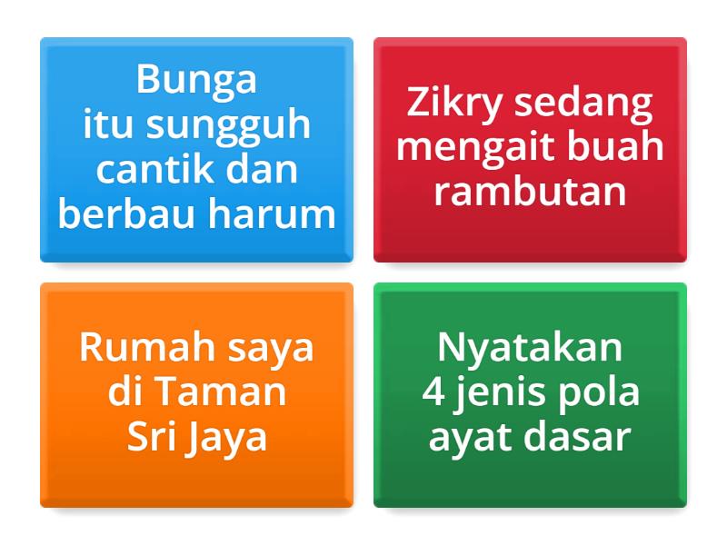 Pola Ayat Dasar - Flip tiles