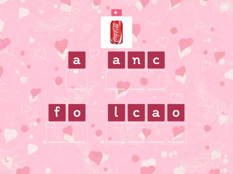 Book 3A Unit 3 revision - Anagrama