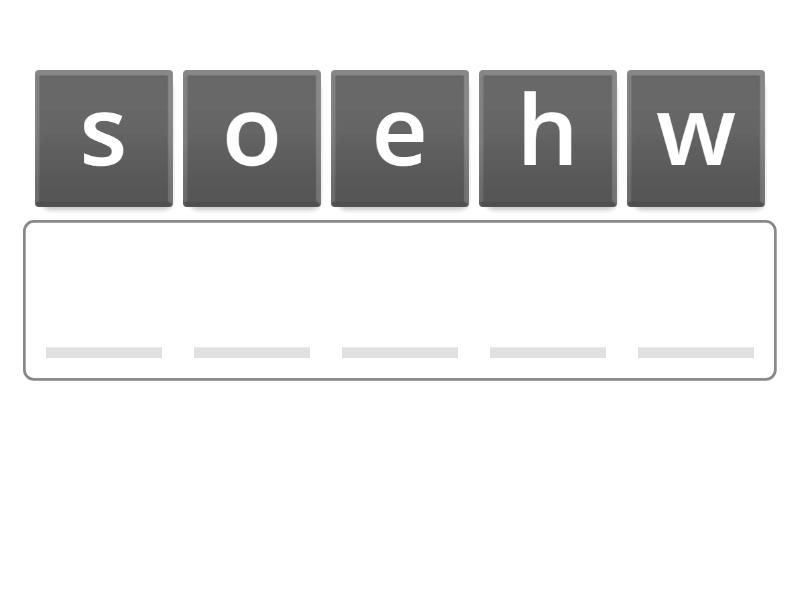 summer 2 2024 - Anagram