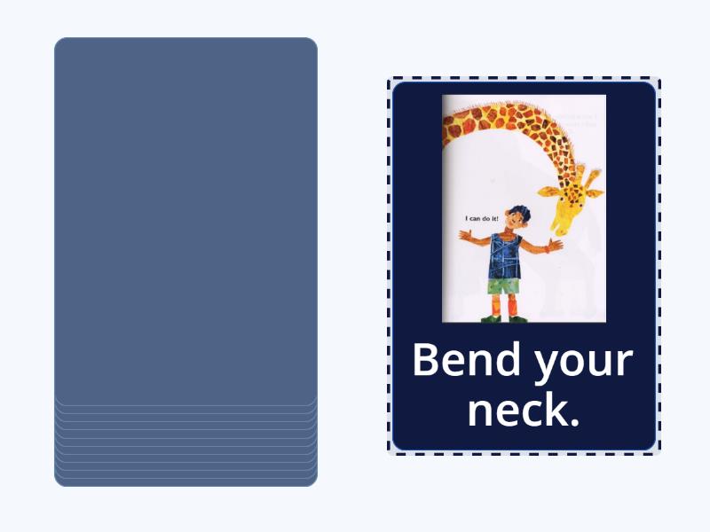 From Head to Toe - - actions - Speaking cards