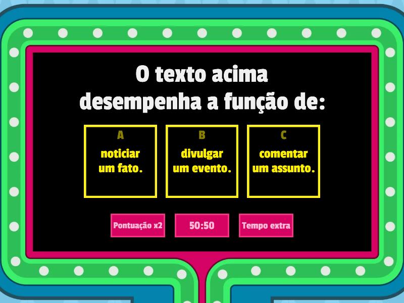 Interpretação do texto sobre a Bela e a Fera - Concurso de preguntas