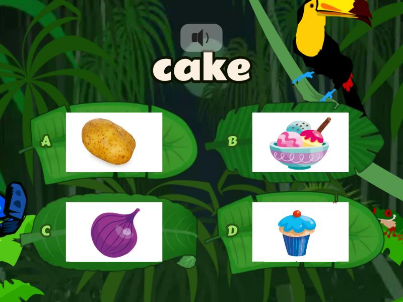 Academy Stars 1 Unit 10 Food - Викторина