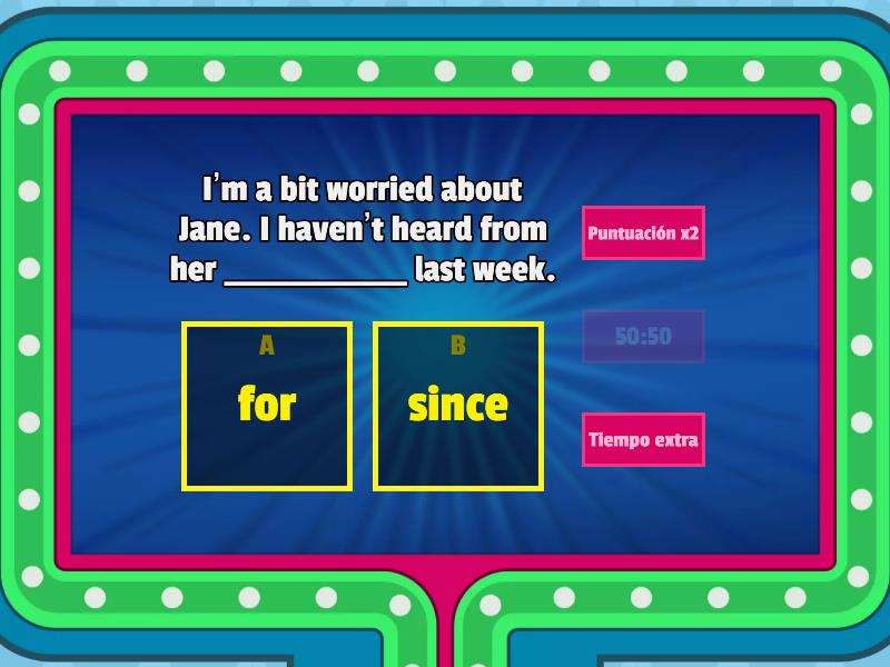 UNIT 4 GATEWAY TO THE WORLD - GRAMMAR: PRESENT PERFECT-FOR / SINCE ...