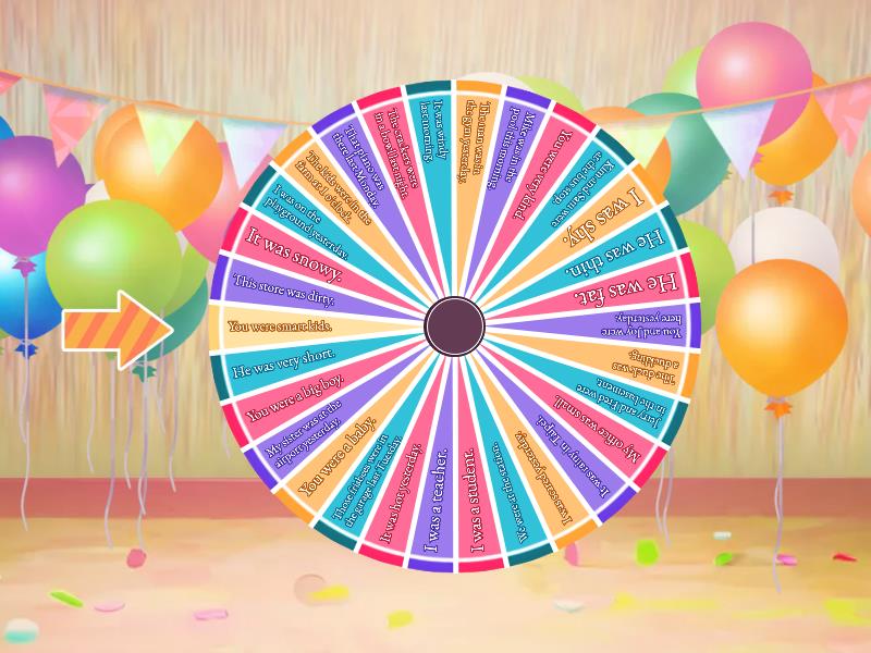 Class F SG3 U7 SP P2 Re-write - Spin the wheel