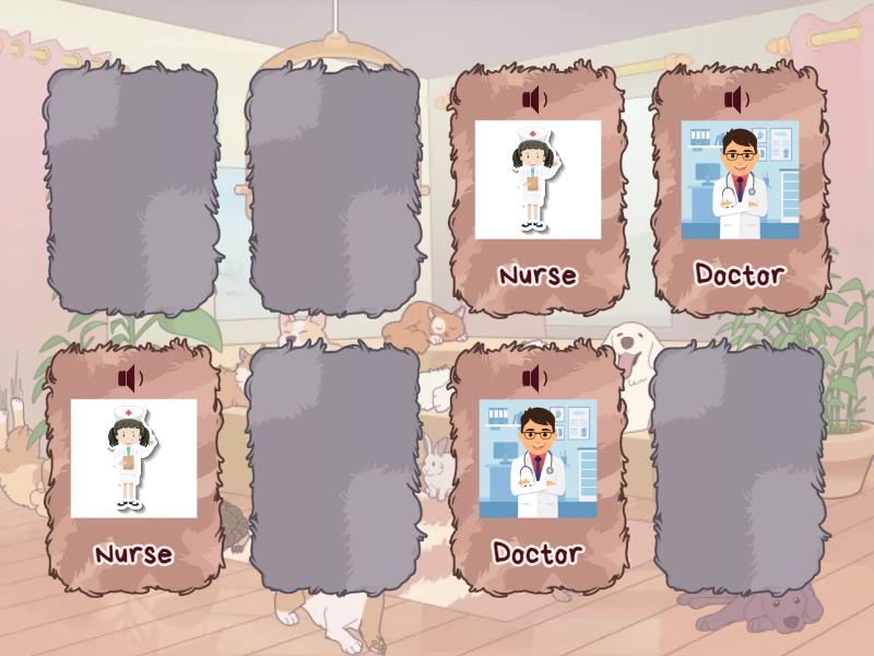 Remember Profession - Matching pairs