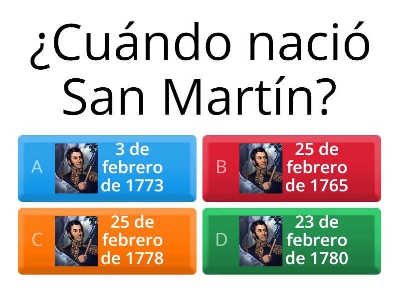 San Martín - Quiz